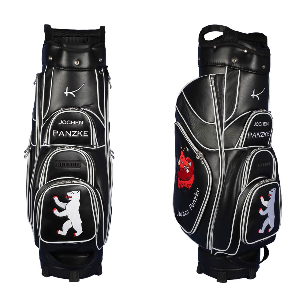 Custom cart bag in black | KELLERMANN